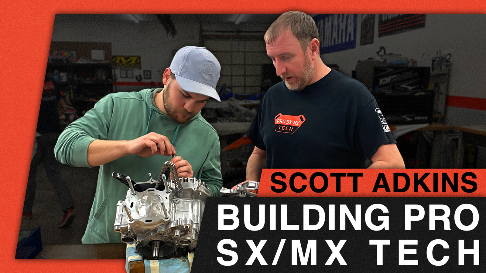 Scott Adkins | Building Pro SX/MX Tech Trade School - Motocross Feature - Vital MX